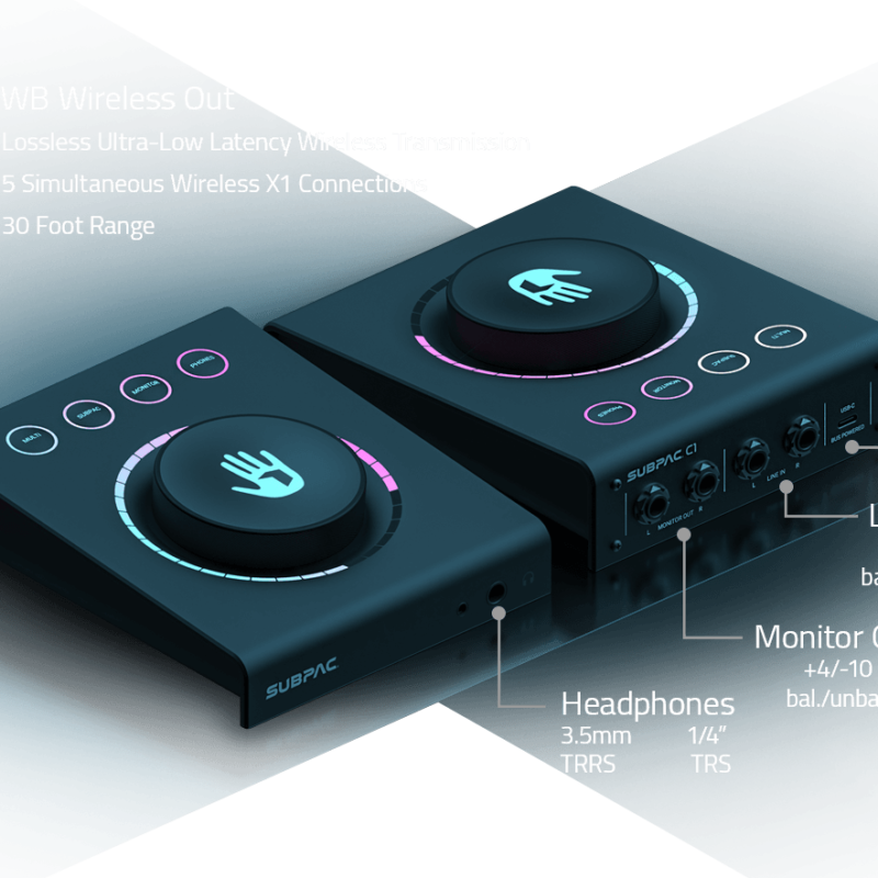 SUBPAC X1 + SUBPAC C1 Pro Wireless Bundle